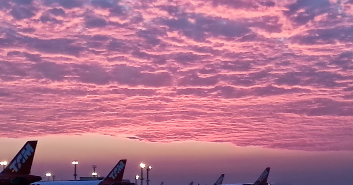 Refeitório Cultural - Imagens: Céu cor de rosa