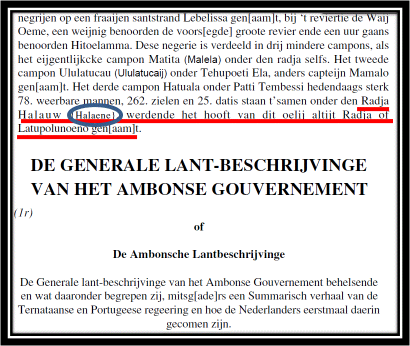 Mamala-Amalatu: Gejolak Perlawanan di Tanah Hitu Tahun 1636-1637