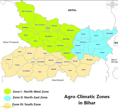 Agro Climatic Regions of Bihar