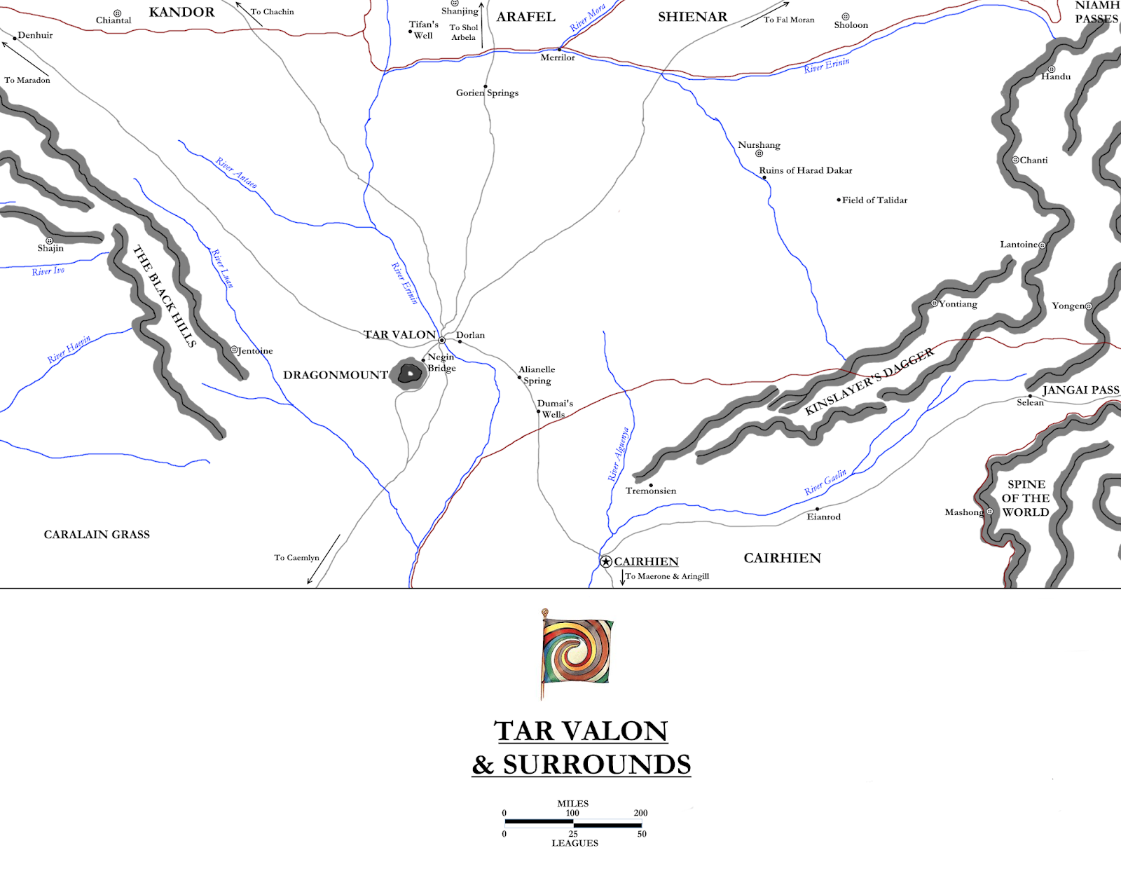 The Wertzone: Cities of Fantasy: Tar Valon