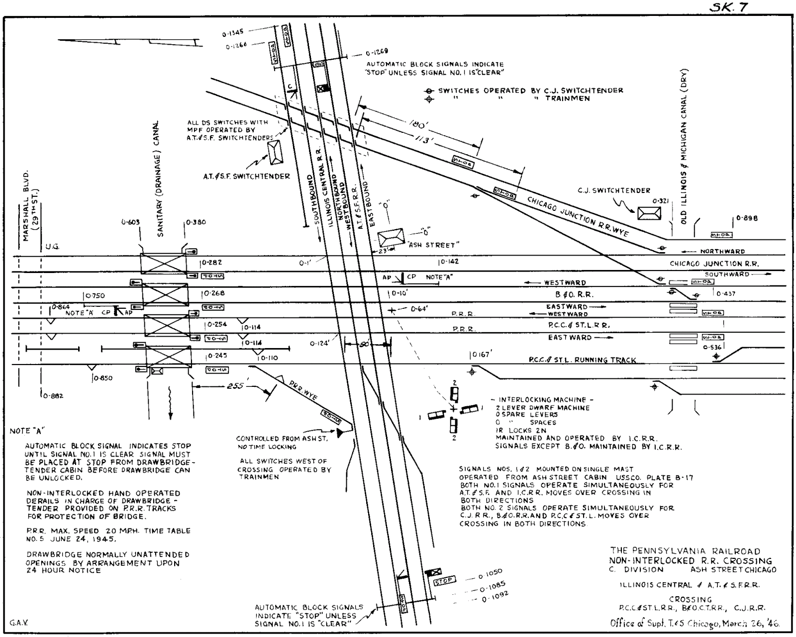 Amtrak early days. Ex UP E9A eastbound with the Super Chief at the Ash ...
