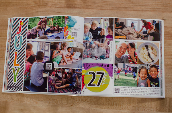 10x10 Shutterfly Layflat Album Review! / Scrapping with Liz