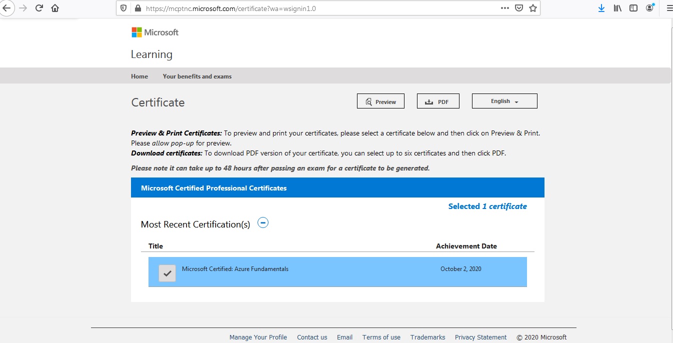 My Network Lab: Microsoft Azure Fundamentals Free Online Course