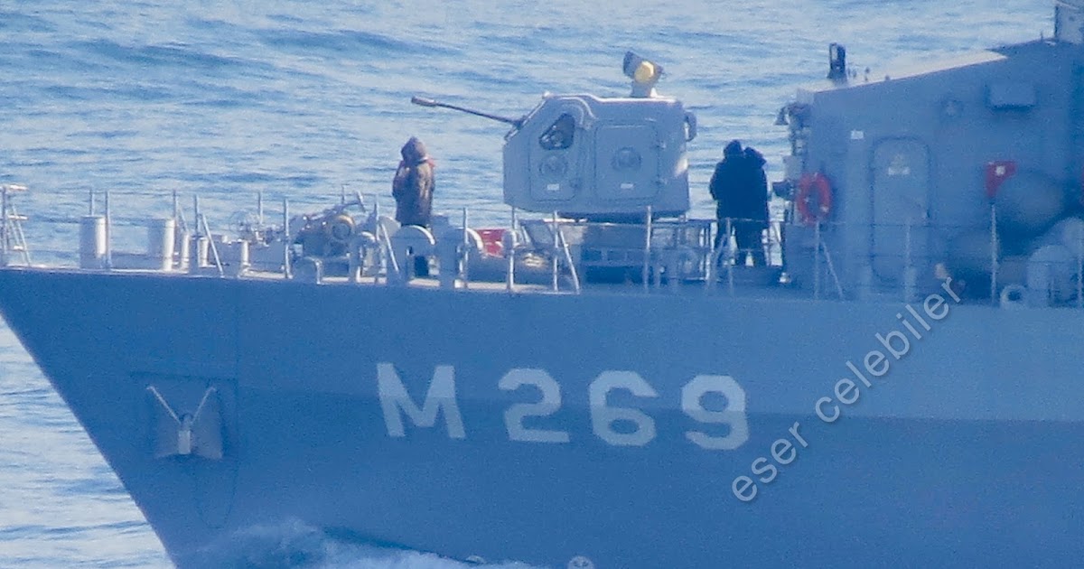 WARSHIPS ON THE BOSPHORUS: M269 TCG Anamur