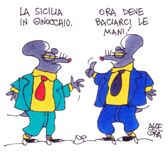 Castello Libero ETS: La satira delle vignette di Allegra tra Sicilia e ...