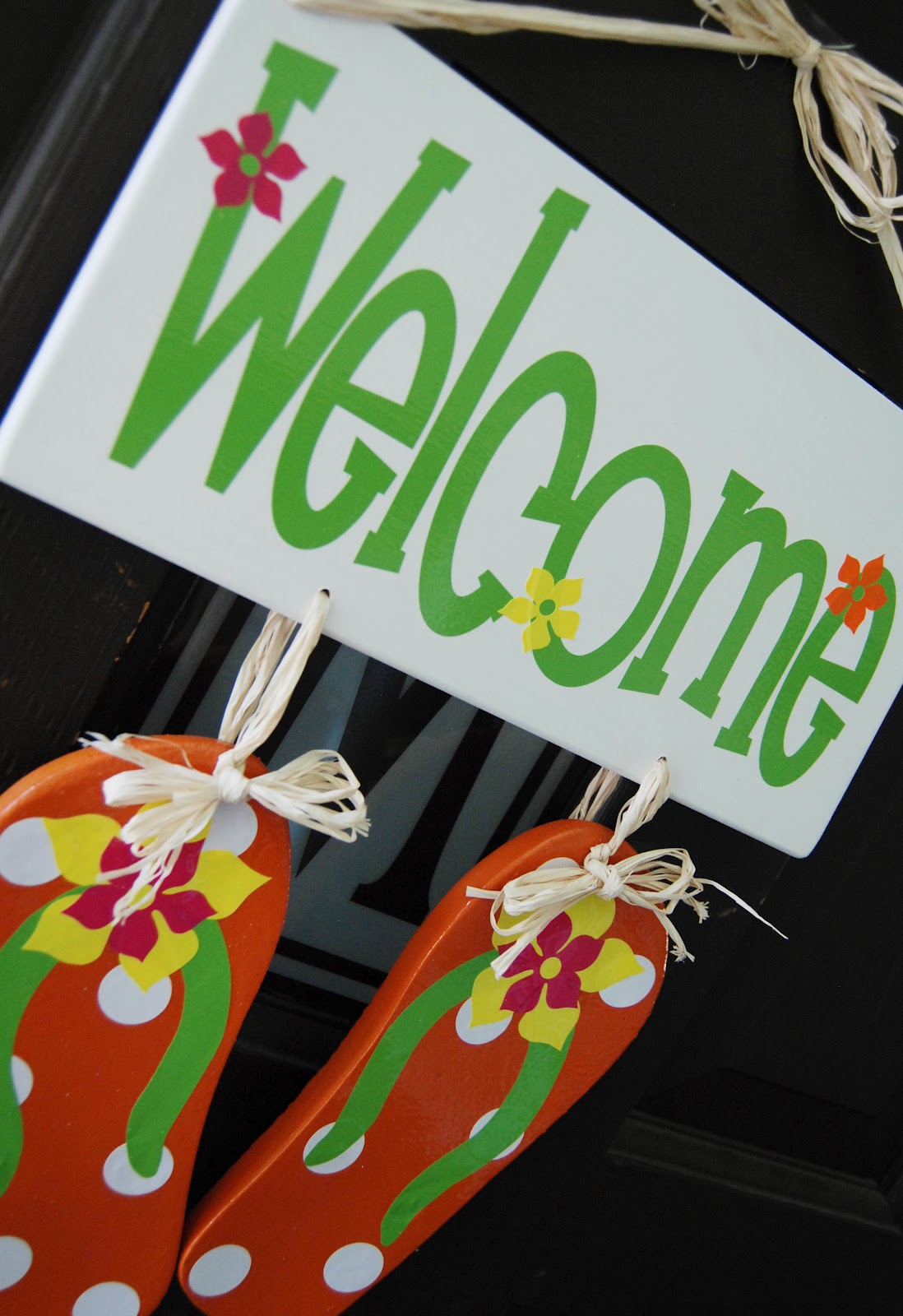 Flip Flop Welcome Sign | burtonavenue-ABC-News