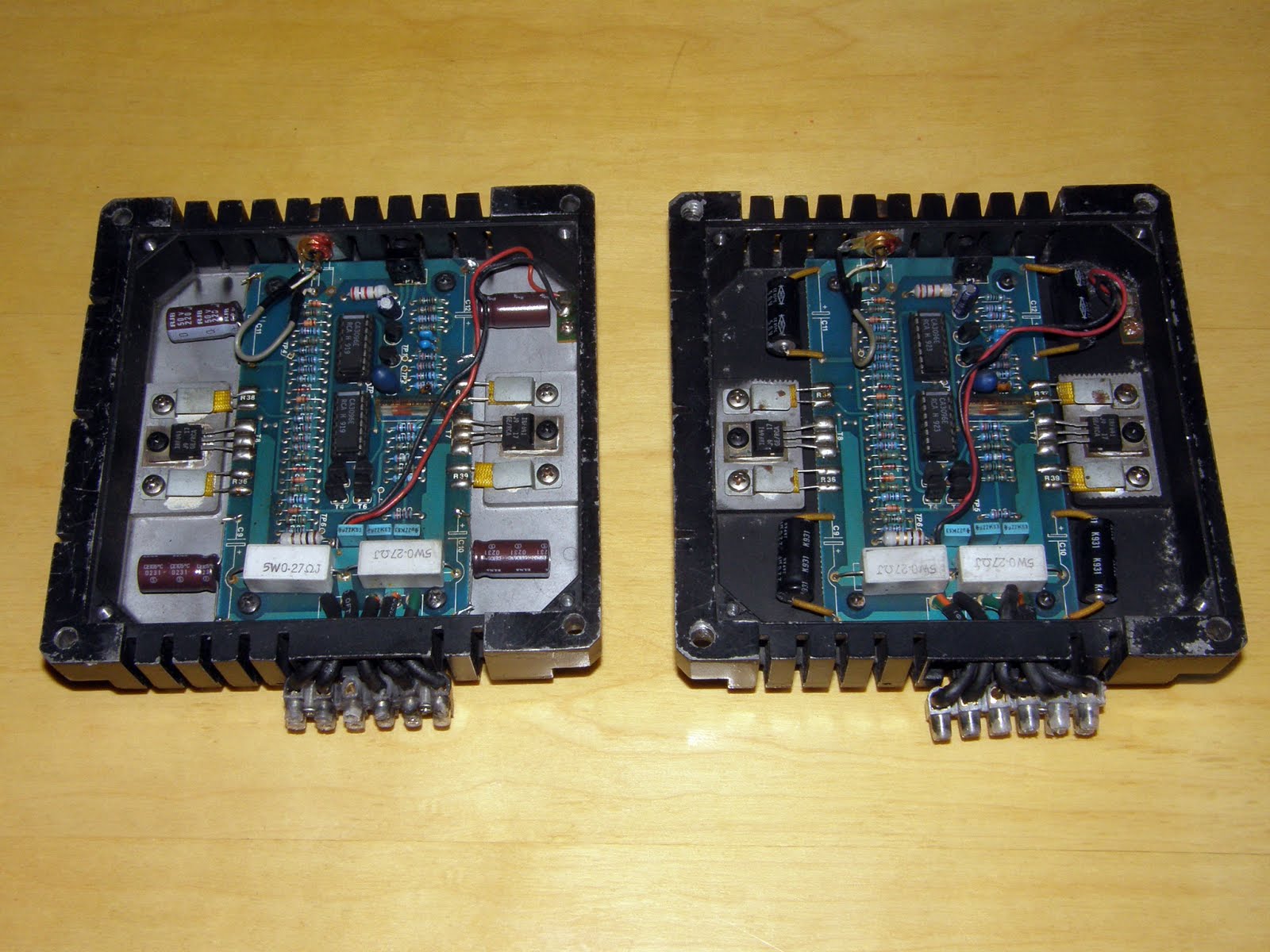 Усилители или "Конструкция выходного дня": Сборка усилителей мощности.