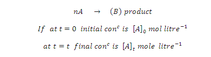 Welcome to Chem Zipper.com......: KINETICS FOR nth ORDER REACTION: