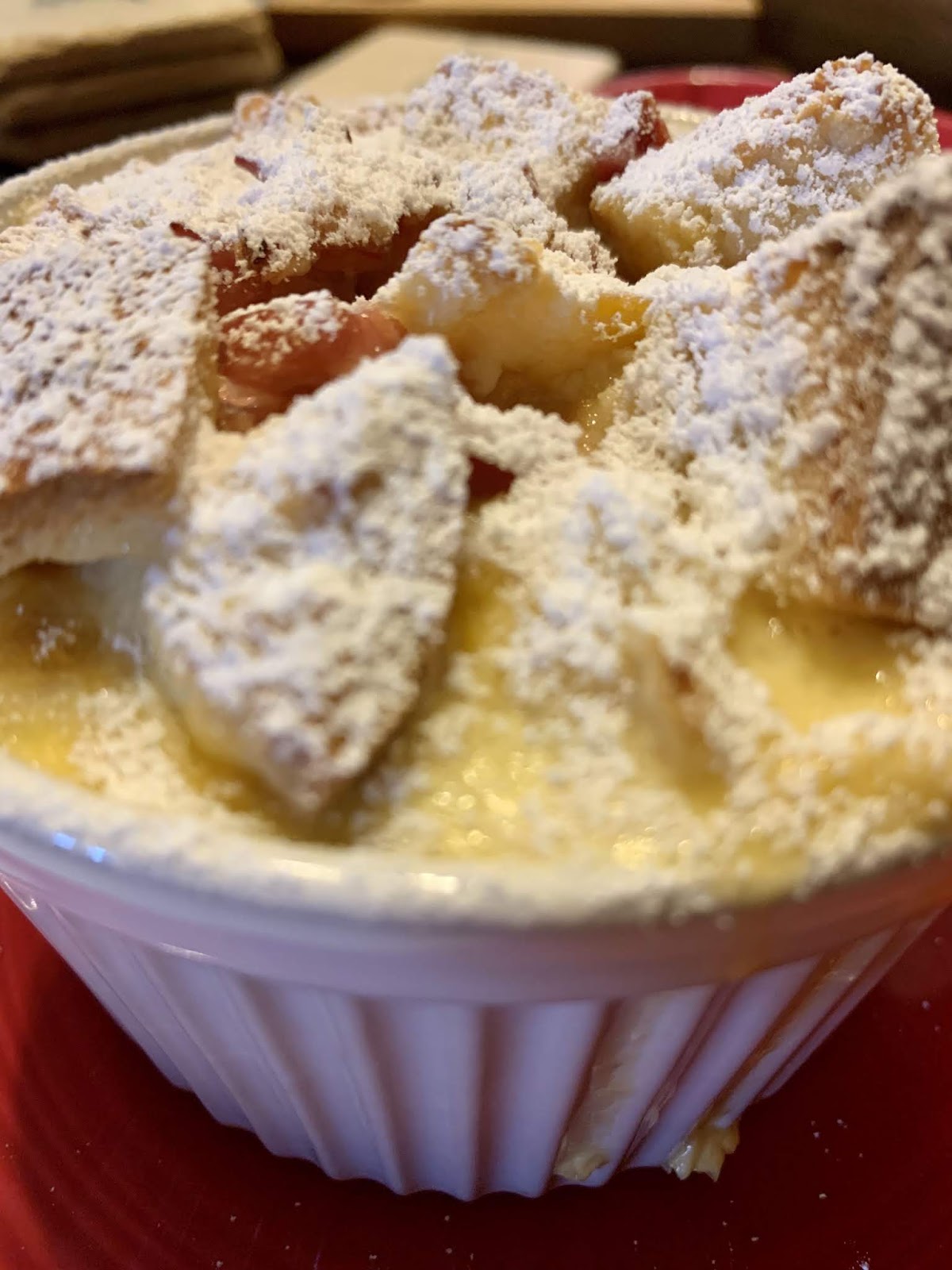 The Devilish Dish: Monte Cristo Bread Pudding #LeftoversChallenge