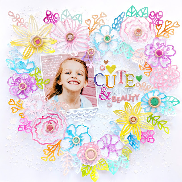 Cute & Kind Beauty Layout | Paige Taylor Evans