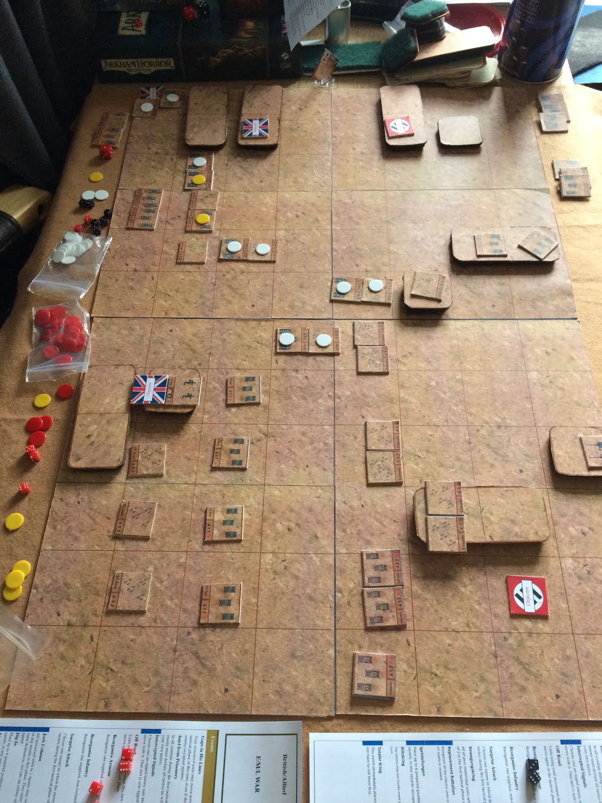 Rob's Solo Wargames: Rommel..... on paper