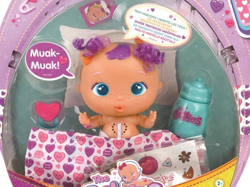 Muñeco bebé interactivo Muak Muak de los Bellies