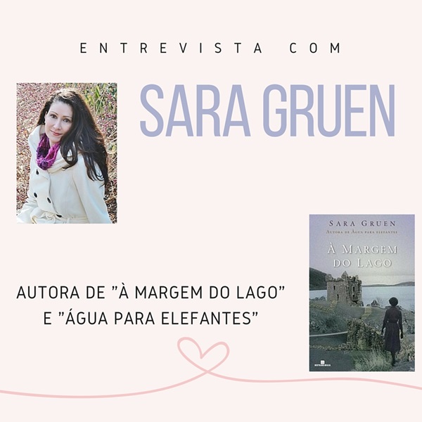 Entrevista com Sara Gruen, autora de "Água para elefantes" e "À margem ...