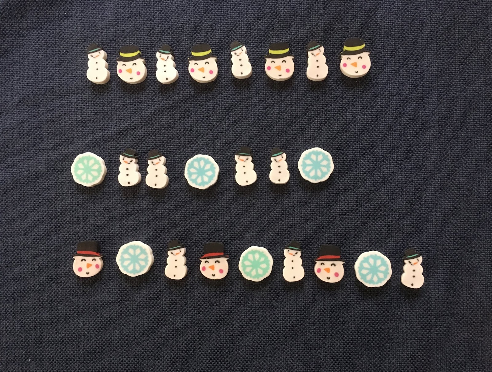 My life as a Kindergarten Teacher: Math Activities with Mini Erasers