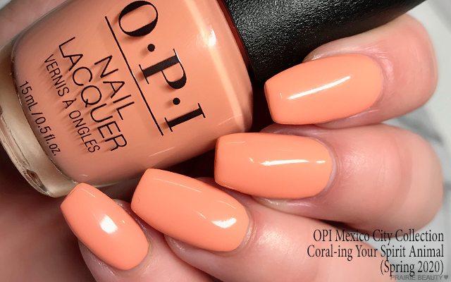 REVIEW: OPI Mexico City Collection Spring 2020 - Prairie Beauty