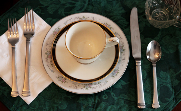 Cover Setup on accordance with menu ~ Hotelier In