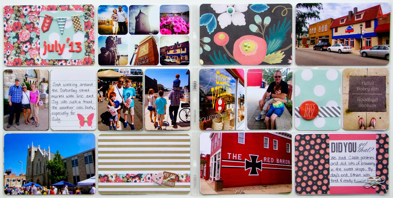 The ScrapRoom Blog: Project Life Inspiration: New Sketches!