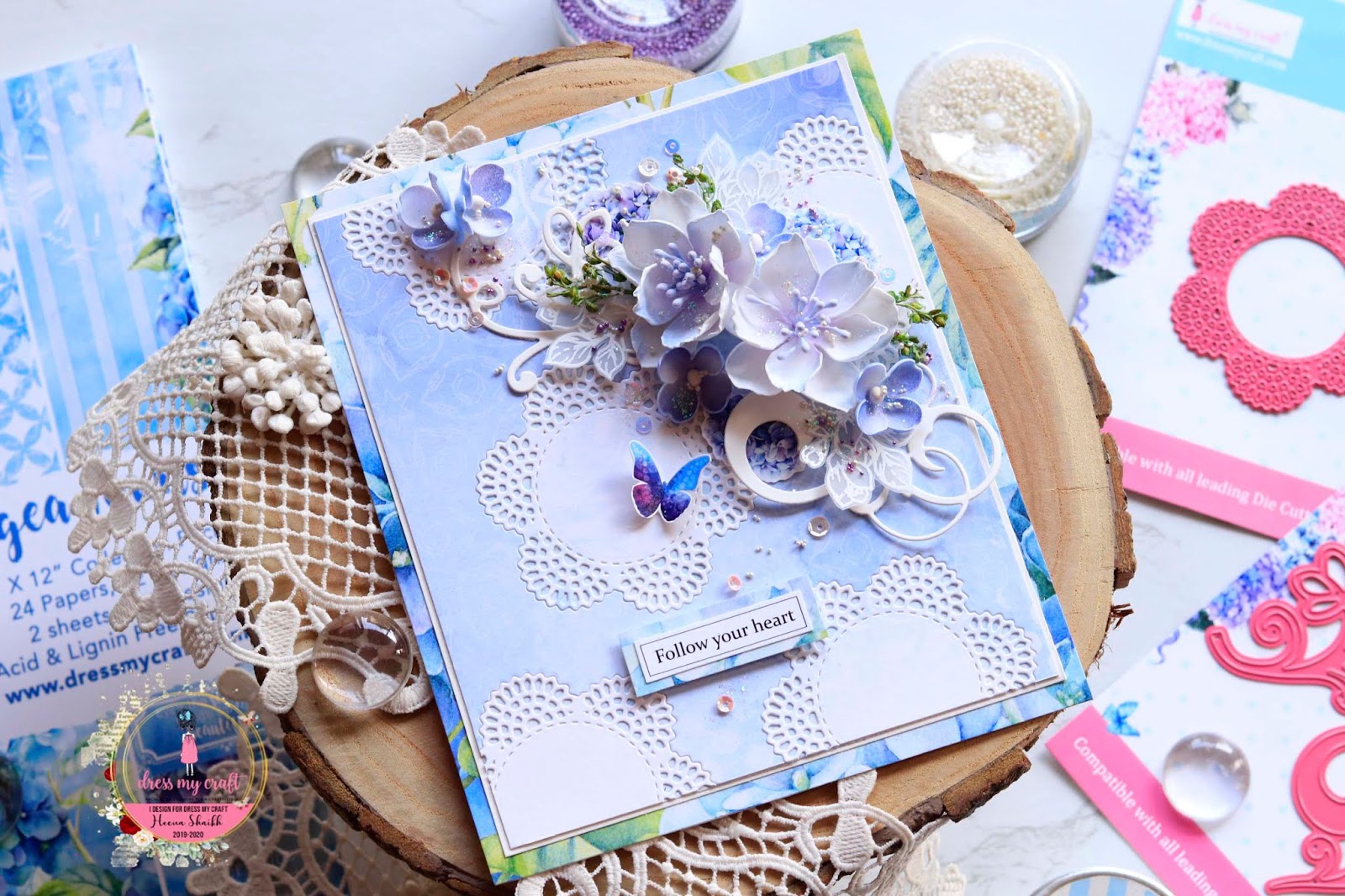 Dress My Craft: DIY Doily Card