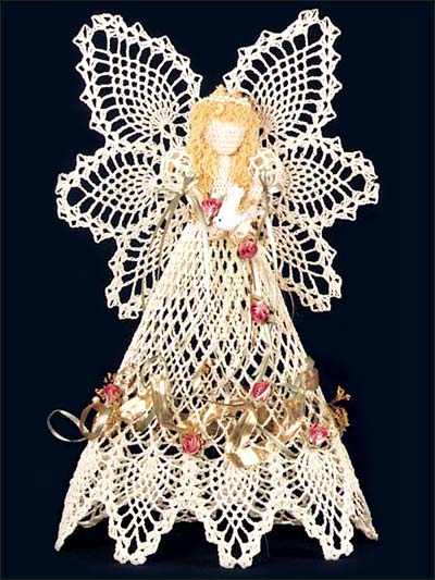 Ergahandmade: Crochet Christmas Angels + Patterns