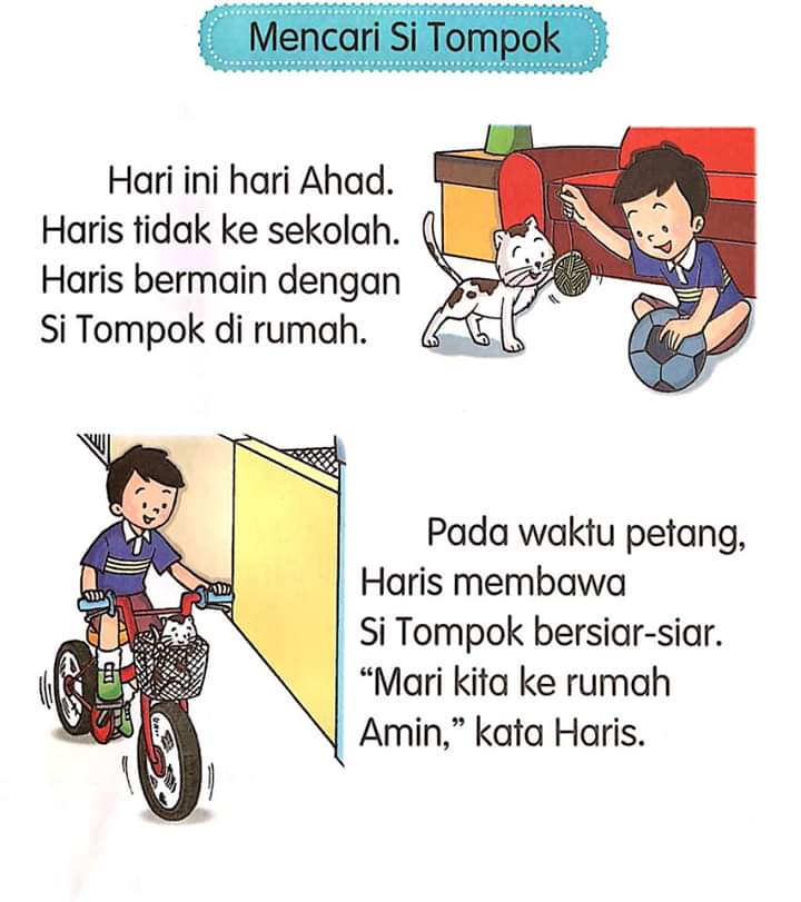 Serlah Membaca Mencari Si Tompok