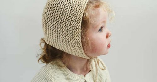 Amazing Knitting: Garter Bonnet - Free Knitting Pattern