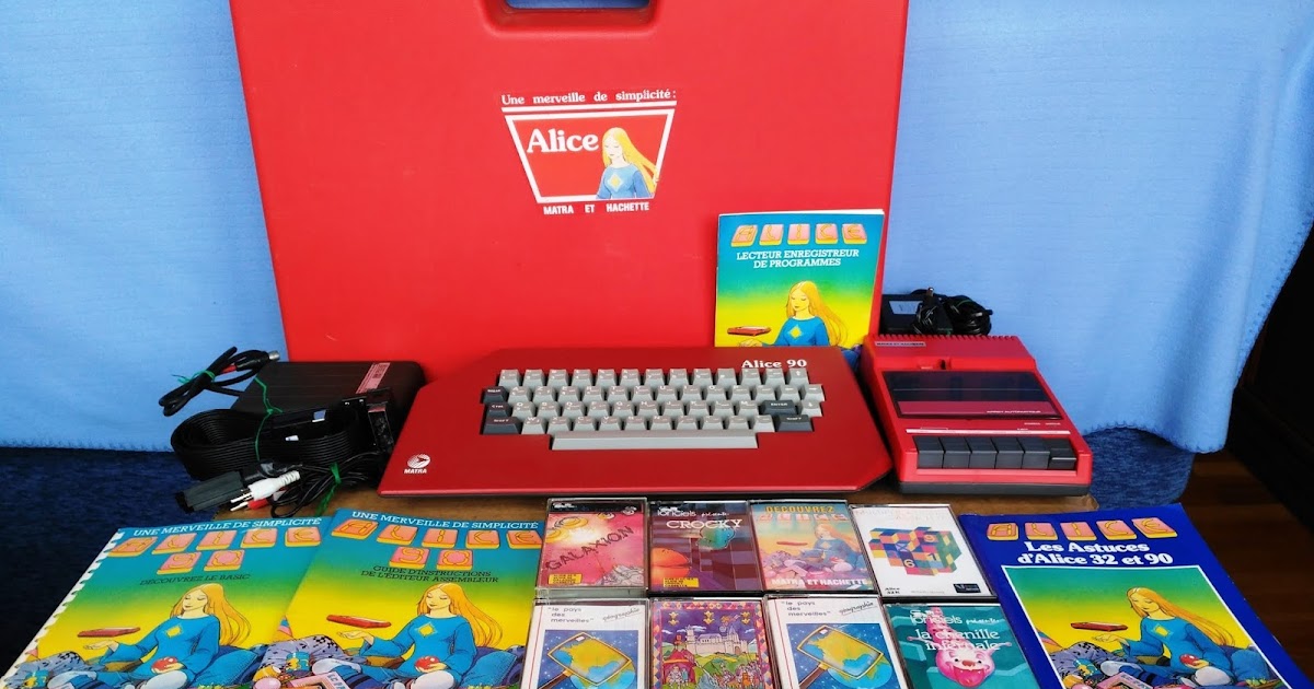 Retro Ordenadores Orty: Ordenador Matra et Hachette. Alice 90 (1985).