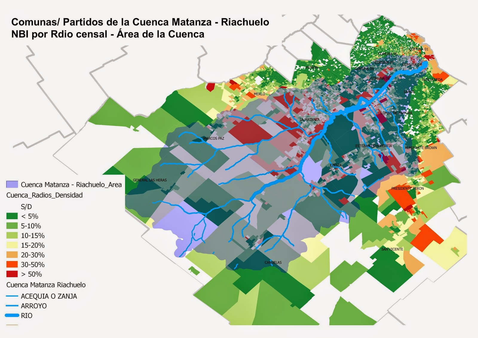 la social información: Gente, Pobreza y Agua. La Cuenca Matanza - Riachuelo