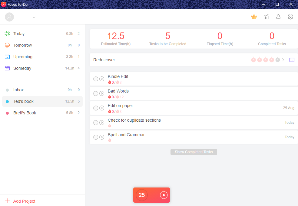 Apps for Writers: How to Use Focus To-Do