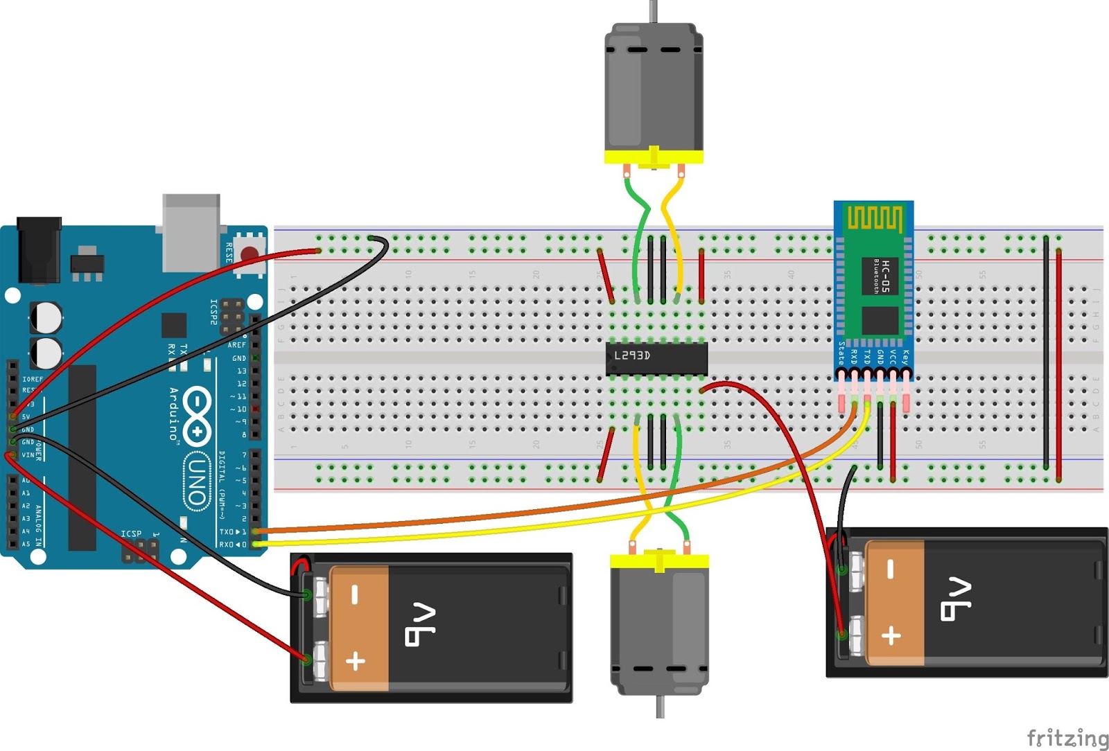 CARRO ARDUINO BLUETOOTH ~ Ayuda Memoria Ing.De Sistemas