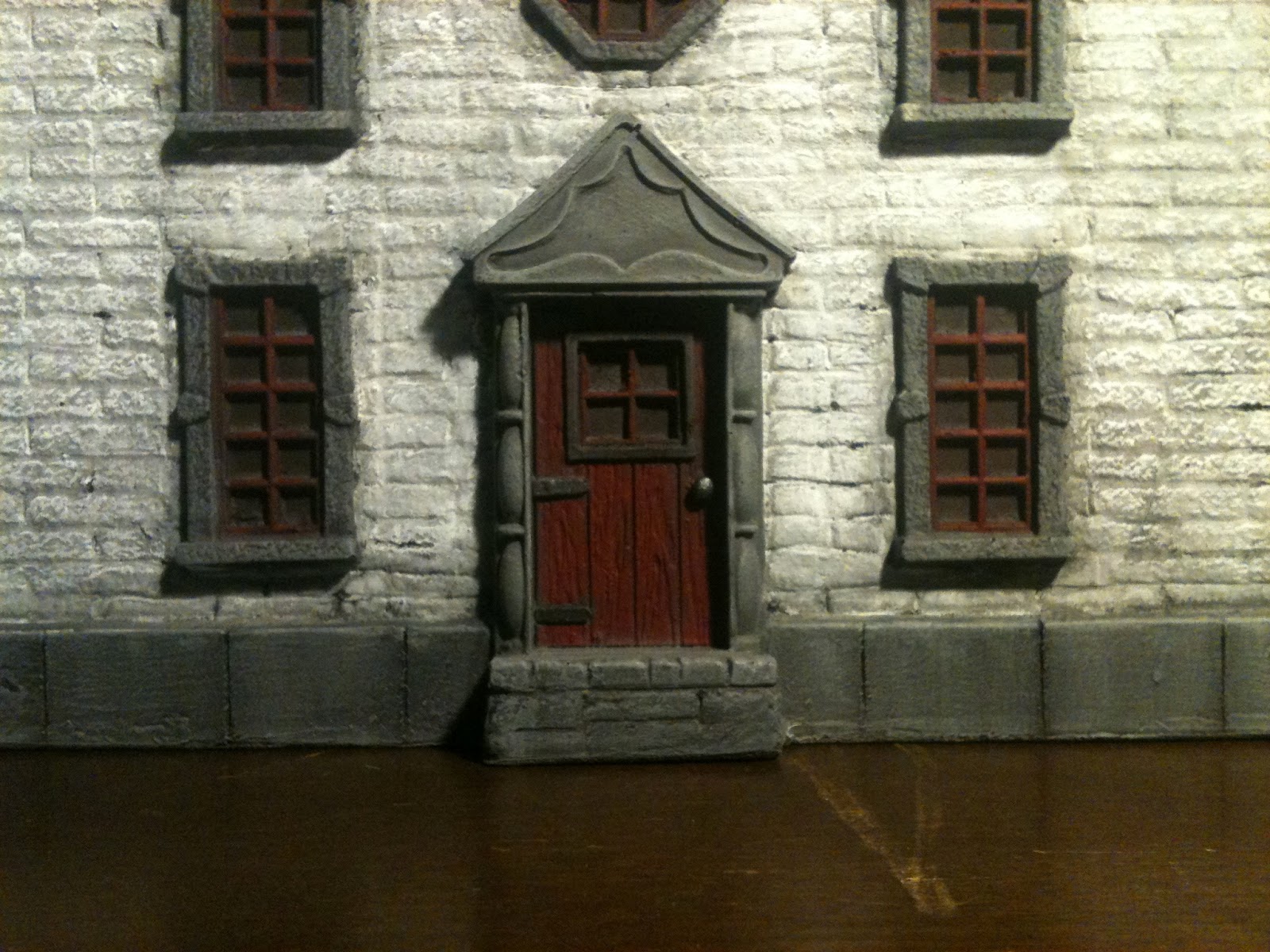 The Errant Painters: 54mm Great Lakes Colonial House Facade (Hobby ...