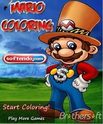 Mario Coloring - Super Mario Bros DS