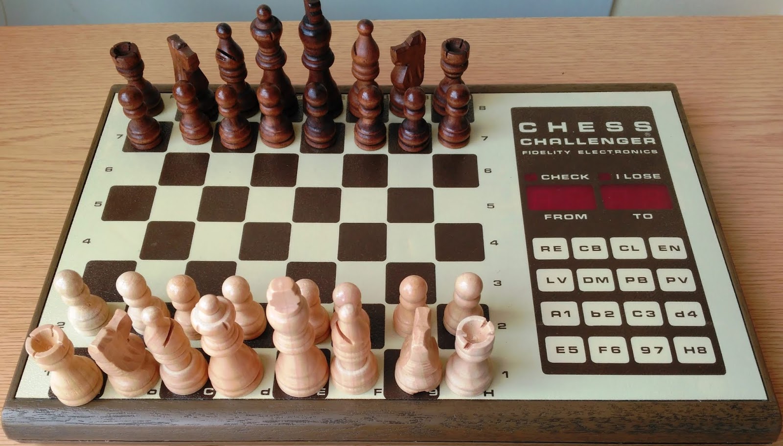 Retro Ordenadores Orty: Fidelity Chess Challenger 7 (1978)