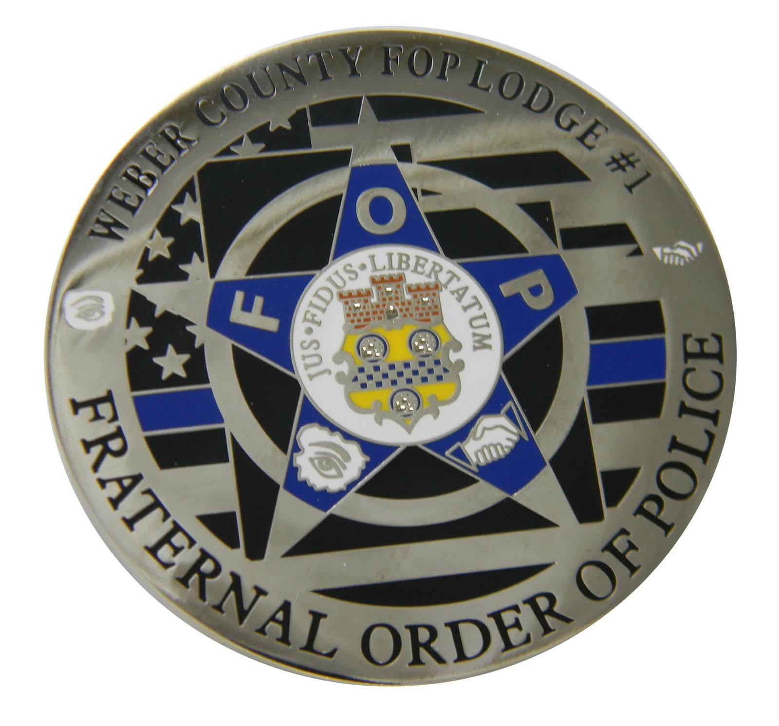 Point Emblems: Thin BLue Line Coins