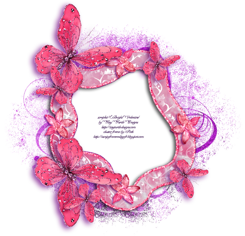 Escape From Reality Blog: FTU Cluster Frames 'Bright Valentine' TTD