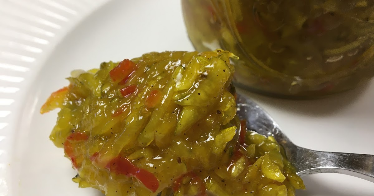 Favorite Zucchini Relish Recipe