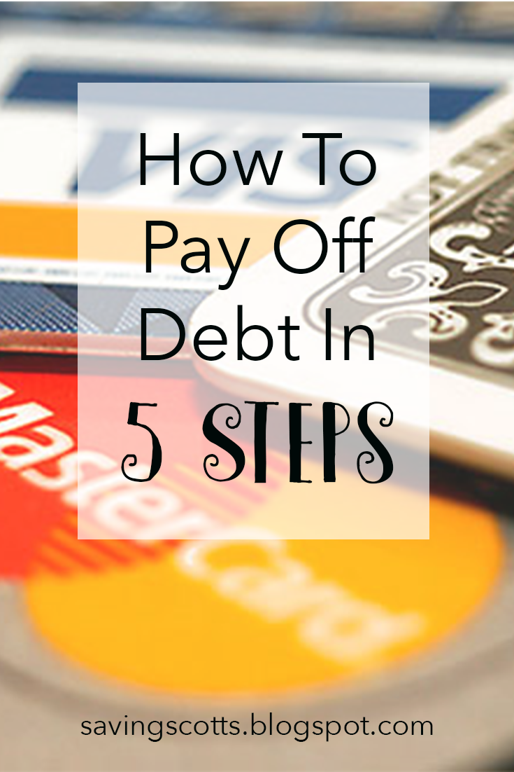 How to cut debt in 5 steps - Saving Scotts