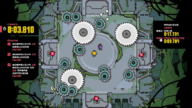 Análise: Disc Room (PC/Switch) — escapando de serras em uma aventura ...