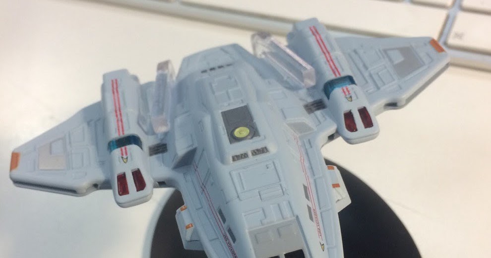 The Trek Collective: Eaglemoss' Aeroshuttle, Federation fighter, Breen ...