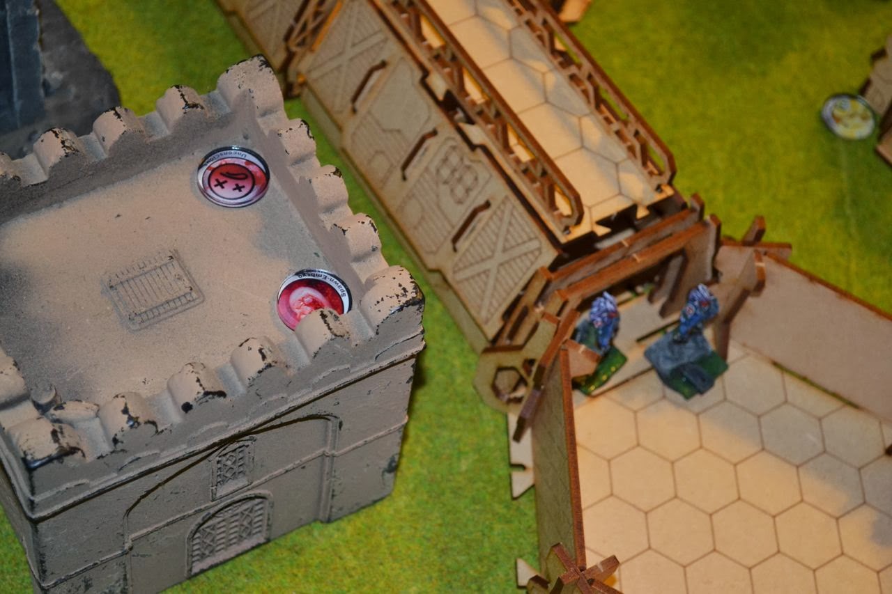 Infinity Battle-report (test game) for future Paradiso Campaign