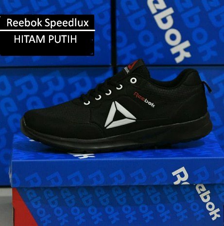 Sepatu Reebok Speedlux Hitam Putih [RSL-HP01] | Omsepatu.com