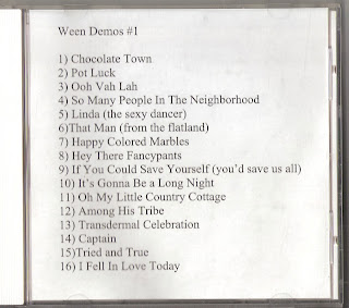 HENRY KRINKLE'S HOUSE OF SOUND: Ween: Caesar ("quebec" demos ...