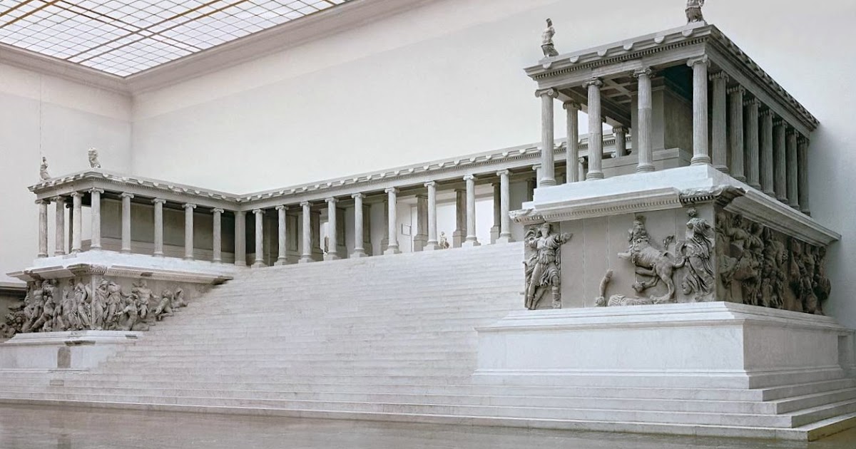 The Altar of Zeus and Athena - ArtIconog