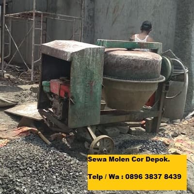 Sewa Molen Cor Beton / Semen Depok