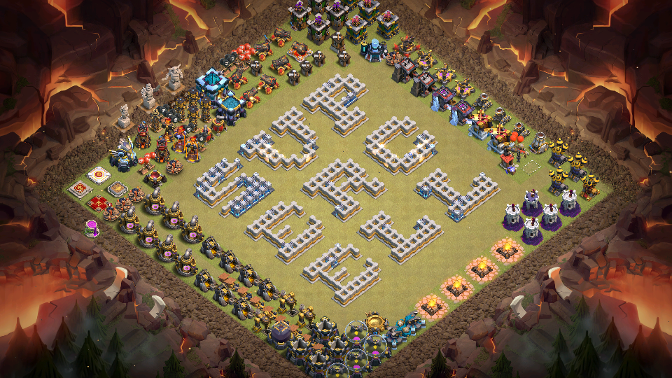 Kumpulan Base COC Unik, Lucu, dan Keren Terbaru untuk TH 11, 12, 13 ...