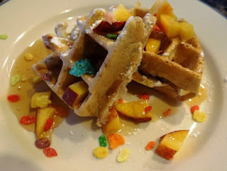 Angry Vegan: Fruity Pebble Waffles
