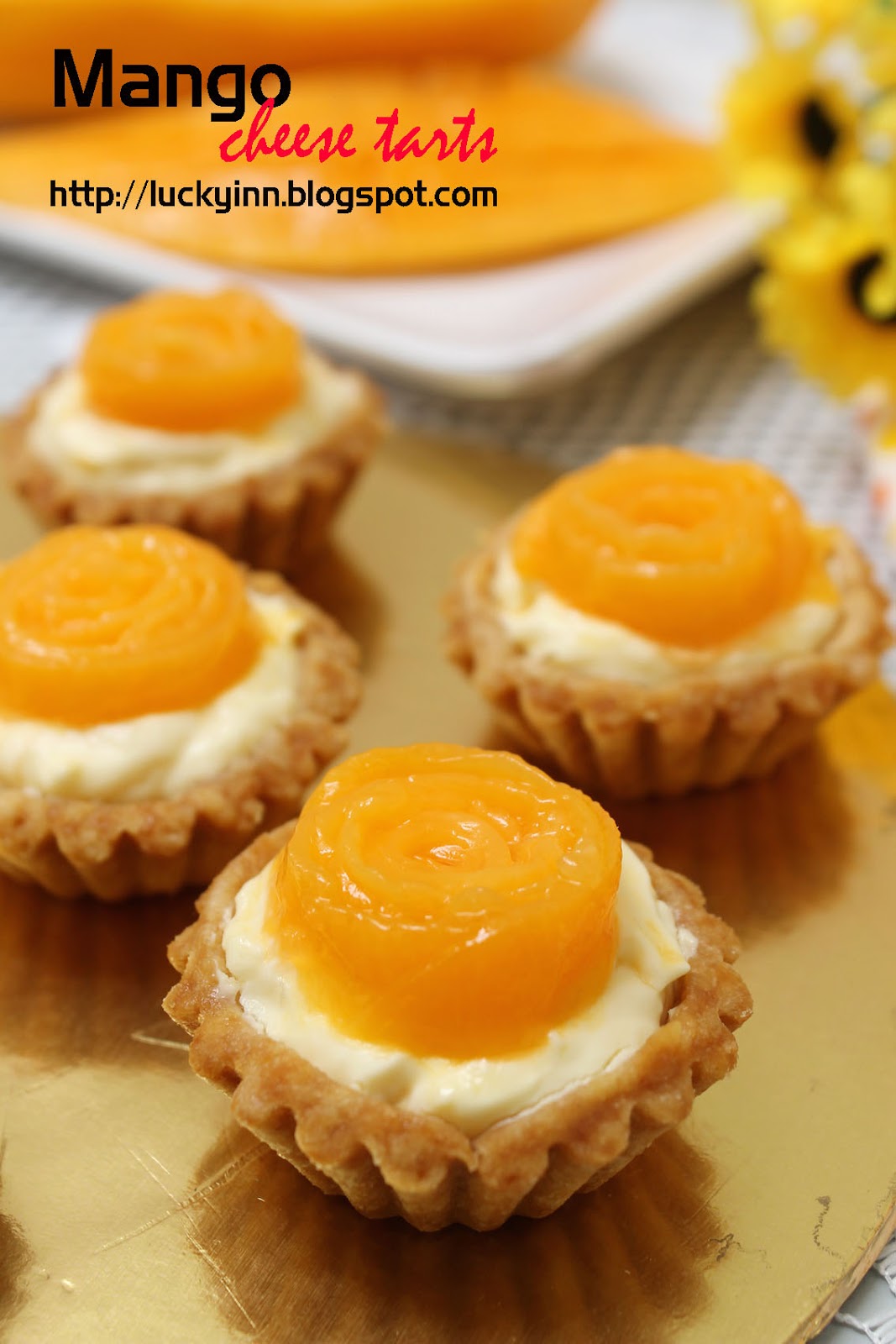 Lucky Inn: 芒果芝士塔 Mango Cheese Tarts