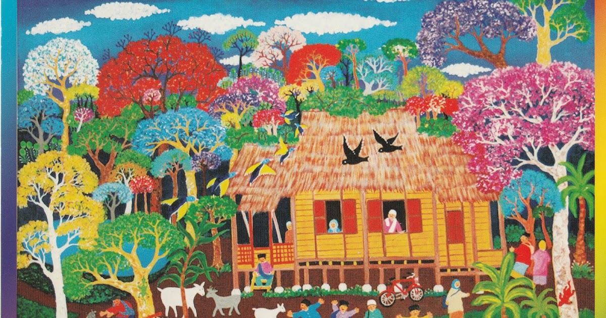 Huda & Her Postcards: Postcard: Ismail Baba Painting (1)