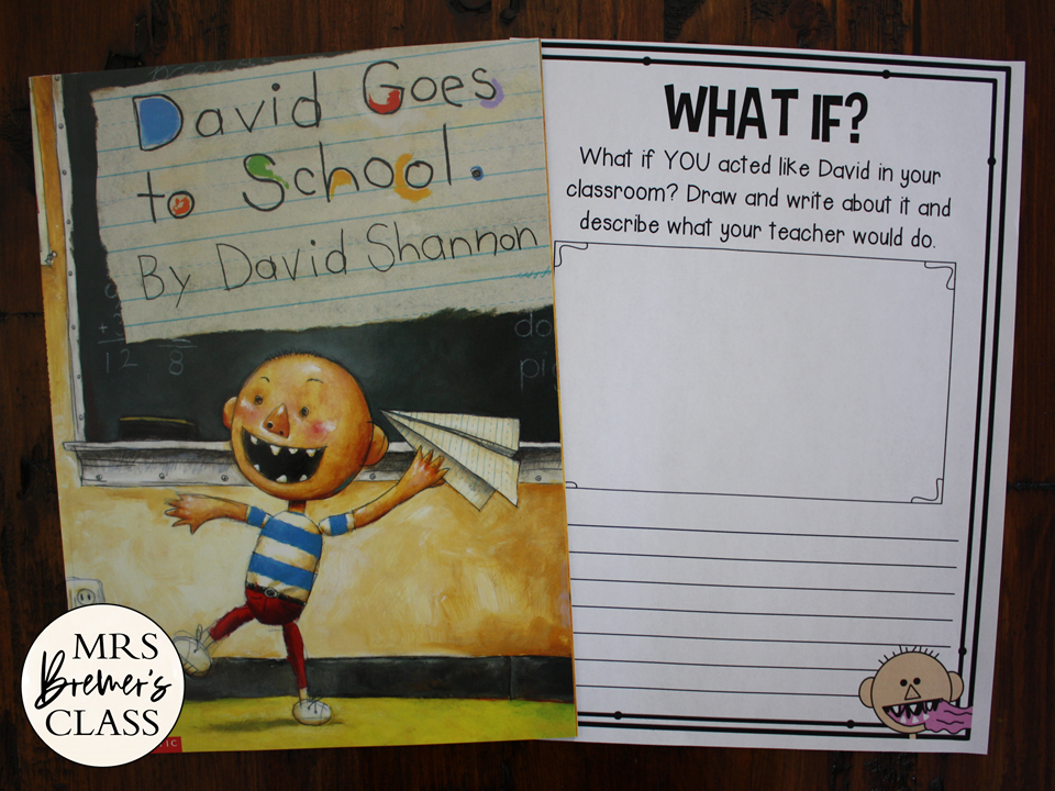 David Goes to School! | Mrs. Bremer's Class