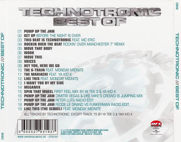 .: Best of. Technotronic