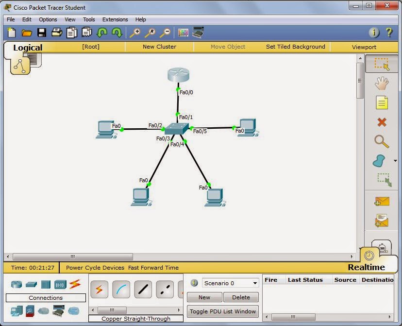 Coretan : Berbagi Ilmu: Port Security Sticky